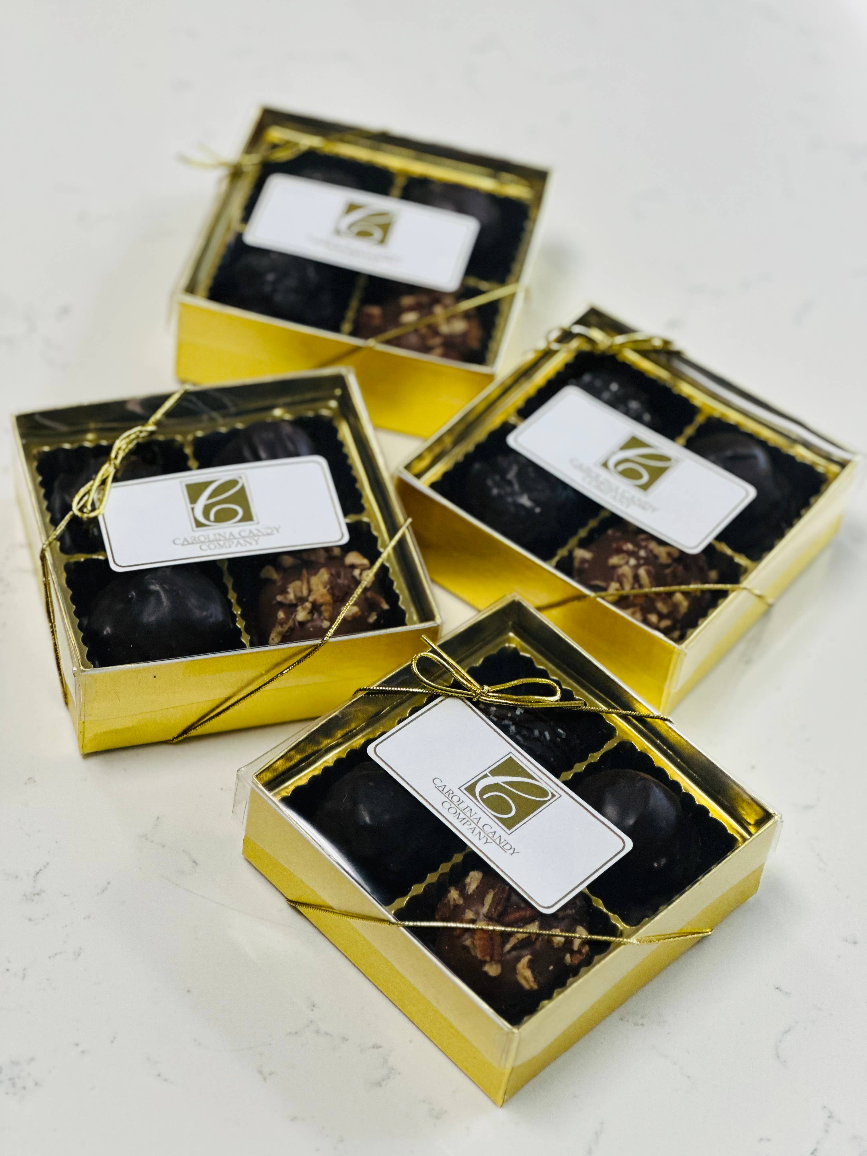 4pc Assorted Gourmet Chocolate Box – Everlee Jane